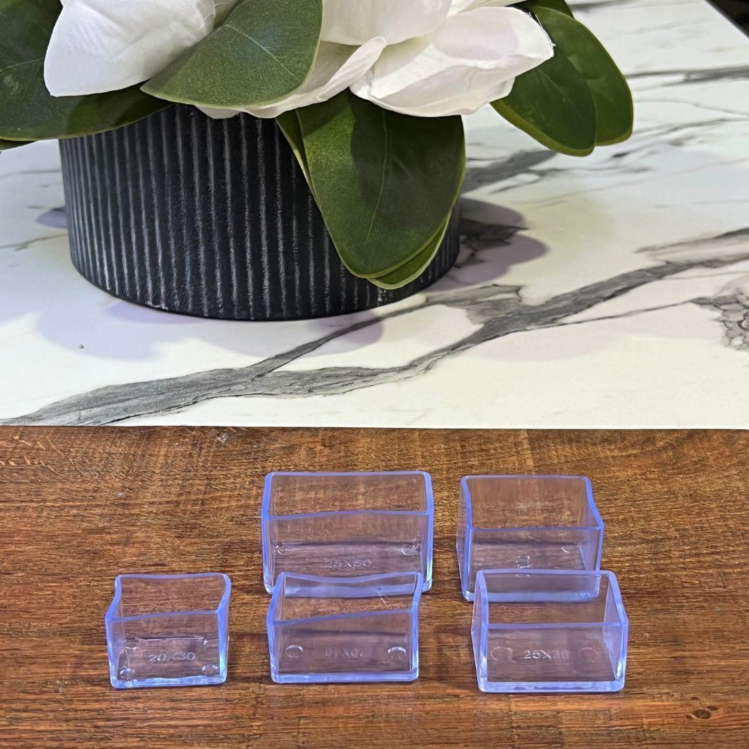 Rectangle Silicone Outdoor Furniture Protection | ChairLegsCaps – Chair ...